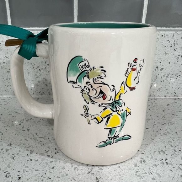 Rae Dunn | Dining | New Rae Dunn Alice In Wonderland Mad Hatter Mad Tea ...